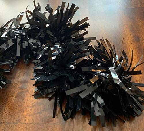 TCDesignerProducts Black Vinyl Twist Garland - 4" x 25' roll