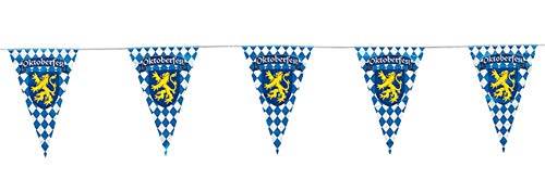 Oktoberfest Pennant Banner | 100 Feet and 2 Wall or Doorway Pennants Oktoberfest Set