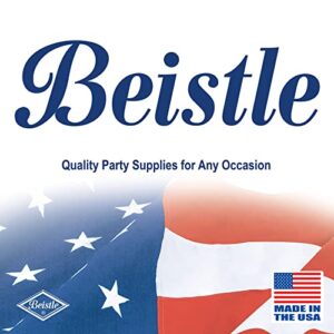 Beistle White Tissue Paper Westminster Bell Hanging Garland For Bridal Shower Wedding Party Decorations Supplies, 8" x 12'