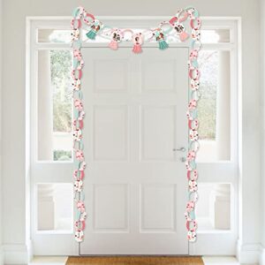 Big Dot of Happiness Run Wild Horses - 90 Chain Links and 30 Paper Tassels Decoration Kit - Pony Birthday Party Paper Chains Garland - 21 feet