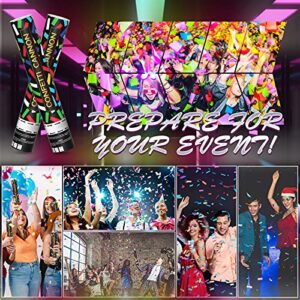 Confetti Cannons EFFIELER Multicolor Confetti Poppers (5 Packs) 100% Biodegradable And Air Powered Party Popper Perfect for Birthday, Graduation, New Years Eve, And Any Other Party Or Celebration…