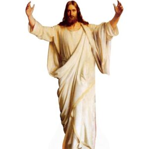 h48801 jesus christ cardboard cutout standee