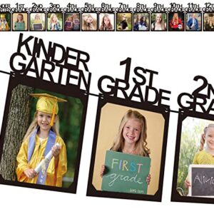 2023 Graduation Photo Banner 8x10 K-12 Graduation Party Photo Display Graduation Party Decorations 2023 Personalized Graduation Announcements Banner for High School College Graduation Party Supplies TD112