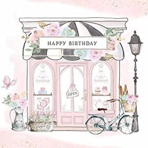 Pink Paris Birthday Party Backdrop French Pink Parisian Cafe Tea 1st Bday Party Background Oh La La Pink Paris Patisserie Party Banner 200x150cm W-8185