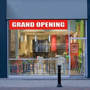 Grand Opening Banner, Store Restaurant Grocery Shop Advertising Business Start Large Sign