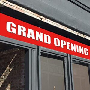 Grand Opening Banner, Store Restaurant Grocery Shop Advertising Business Start Large Sign