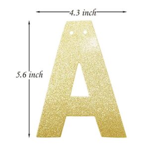 Mimosa Bar Banner, Gold Glitter Sign Garland for Bridal Shower - Baby Shower - Wedding Bachelorette Engagement - Graduation - Birthday Party Decoration