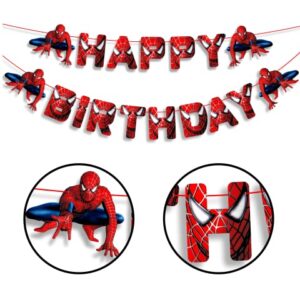 Seyal® Spider Happy Birthday Banner