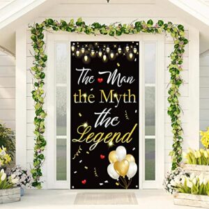 labakita the man the myth the legend door banner, men’s birthday decorations for door, happy birthday dad banner, happy birthday banner for men