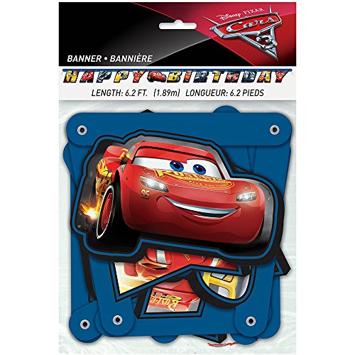 Unique Disney Cars Birthday Letter Banner