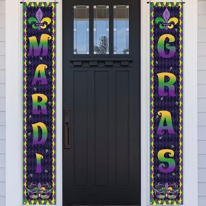 Mardi Gras Decorations New Orleans Brazi Carnival Font Porch Welcome Sign Fat Tuesday Masquerade Party Mardi Gras Decor and Supplies for Home Party