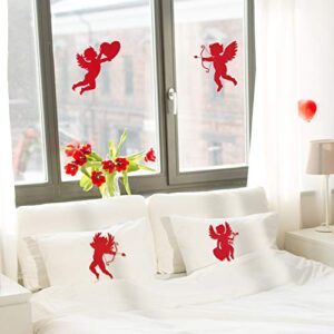 12 Pieces Cupid Cutouts Printed Cupid Paper Cutout Cupid Shaped Decorations for Valentine's Day Wedding Party Supplies