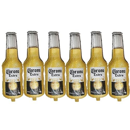 6PCS huge Corona Beer bottle Balloons.beer party decoration for man.corona beer balloon for birthday party decorations.thday part