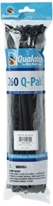 qualatex 54690-q q-pak onyx black, 260q