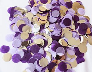 purple silver confetti/purple centerpiece table party decorations purple birthday party decorations table/purple engagement party decorations, purple baby shower decorations, purple silver wedding