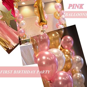 Pink balloons,100-Pack,12-Inch,Latex Balloons(100pcs)