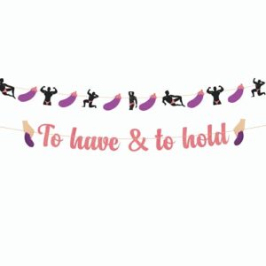 bachelorette party decorations | rosegold dancing men banner | funny bridal shower supplies | mexican final fiesta | bachelor parties decor