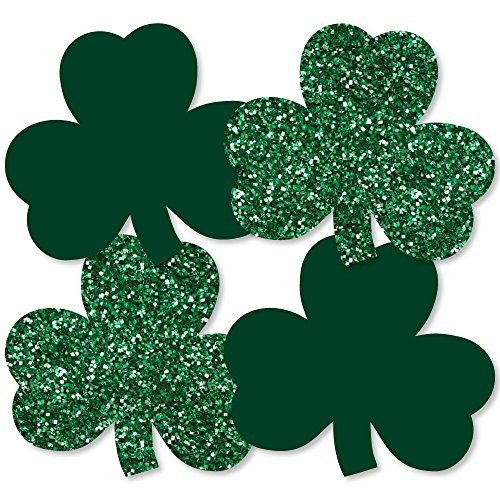 St. Patrick's Day - Shamrock Decorations DIY Saint Patty's Day Party Essentials - Set of 20