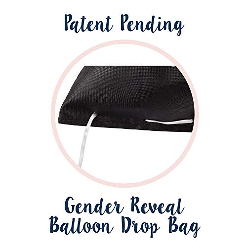 Pop Fizz Designs | Gender Reveal Balloon Drop Bag | He or She, What Will it Be?