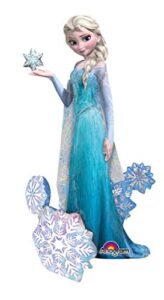 anagram international 10116379 international elsa the snow queen air walker party balloon, 57″, multicolor