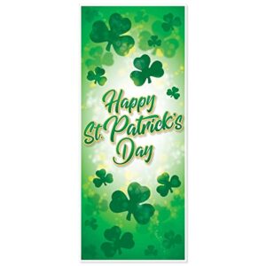 happy st. patrick’s day door cover- 1 pc.