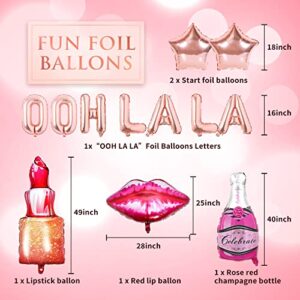 Lingerie Party Decorations Lingerie Shower Decorations Lingerie Ooh La La Balloons Bridal Shower Decoration Bachelorette Party Decorations Slumber Sleepover Spa Ladies Girls Night Decorations Adults