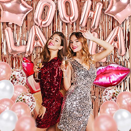 Lingerie Party Decorations Lingerie Shower Decorations Lingerie Ooh La La Balloons Bridal Shower Decoration Bachelorette Party Decorations Slumber Sleepover Spa Ladies Girls Night Decorations Adults