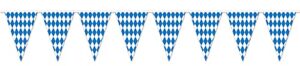 beistle plastic oktoberfest bavarian pennant banner for german theme party supplies