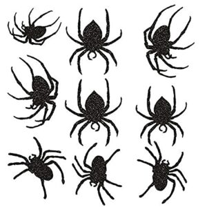 amscan glitter paper spider cutouts