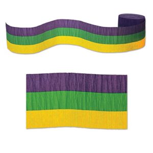 fr mardi gras crepe streamer