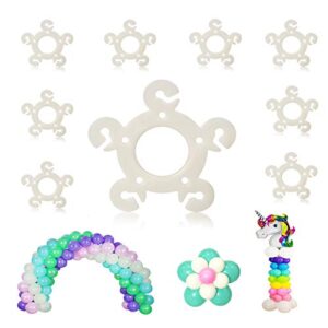 135 pcs balloon clips s for balloon arch, balloon column stand and balloon flowers by party zealot