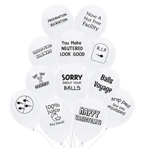 roflmart funny vasectomy party decorations balloons