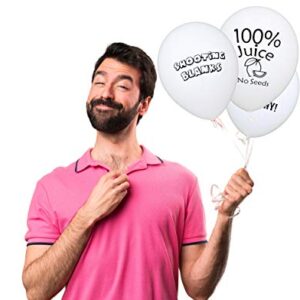 ROFLmart Funny Vasectomy Party Decorations Balloons