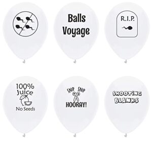 ROFLmart Funny Vasectomy Party Decorations Balloons