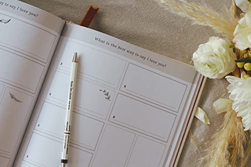 Lily & Val Wedding Guest Book, Fun Wedding Ideas, Alternative Wedding Guest Book, Capture Memories with Wedding Book for Decoration