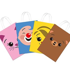 Yizeda 16 Pcs Blim Blim Paper Bags Party Gift Bags Blim Blim Birthday Gift Bags for Kids boy girl Birthday Party Decorations