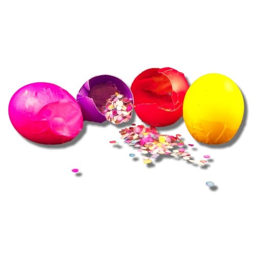 48 Cascarones Confetti Eggs