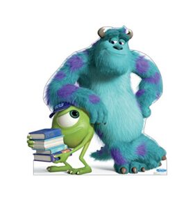 cardboard people mike & sulley life size cardboard cutout standup – disney pixar’s monsters university