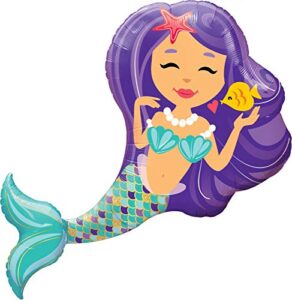 38″ enchanting mermaid helium shape