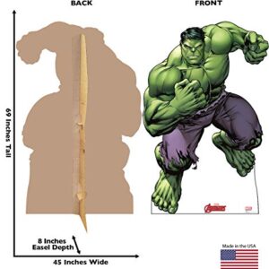 Advanced Graphics Hulk Life Size Cardboard Cutout Standup - Marvel's Avengers Animated