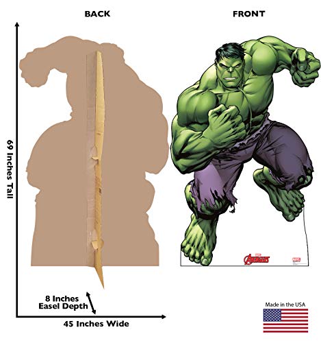 Advanced Graphics Hulk Life Size Cardboard Cutout Standup - Marvel's Avengers Animated