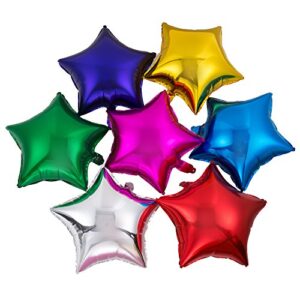 50pcs/lot 18 inch star shape foil balloon helium balloon birthday party decoration