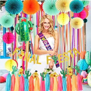 Final Fiesta Bachelorette Party Decorations Fiesta Bridal Shower Final Fiesta Banner Mexican Fiesta Theme Party Decor Mexico Hen Party Supplies Decor