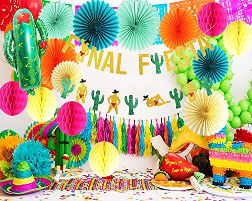 Final Fiesta Bachelorette Party Decorations Fiesta Bridal Shower Final Fiesta Banner Mexican Fiesta Theme Party Decor Mexico Hen Party Supplies Decor