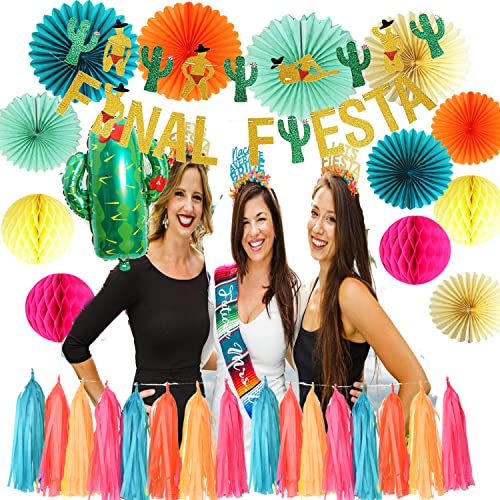 Final Fiesta Bachelorette Party Decorations Fiesta Bridal Shower Final Fiesta Banner Mexican Fiesta Theme Party Decor Mexico Hen Party Supplies Decor