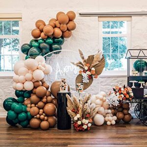 Tan Brown Balloons 12 Inch 50 Pack Retro Cocoa Balloons Baby Shower Balloon Wedding Bridal Shower Birthday Neutral Jungle Party Decorations