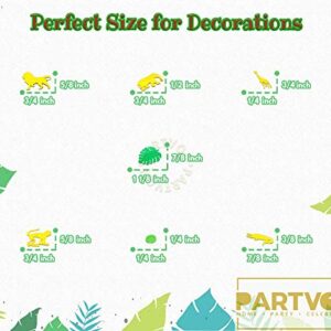 1500PCS Jungle Animal Confetti Safari Theme Table Confetti | Zoo Animal Shape Confetti for Wild One Baby Shower Birthday Party Supplies and Decorations