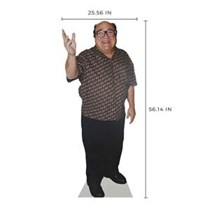 Lifesize Cardboard Cutout Poster Standee | Give This Life Size Standup Merch As Gift to Any Fan | Perfect for Parties, Events, Photobooth Prop, and in Your Room (Danny Devito 2)