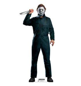 cardboard people advanced graphics mike myers with knife life size cardboard cutout standup – halloween ii (1981 film)