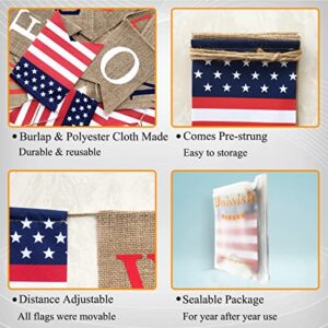 Uniwish Patriotic Welcome Home Banner Military Homecoming from Deployment Welcome Back Home Decorations Red White and Blue Theme Party Supplies